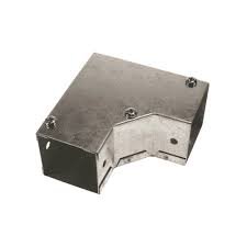 150mm Inner & Outer metal trunking Bend - Treline Networks